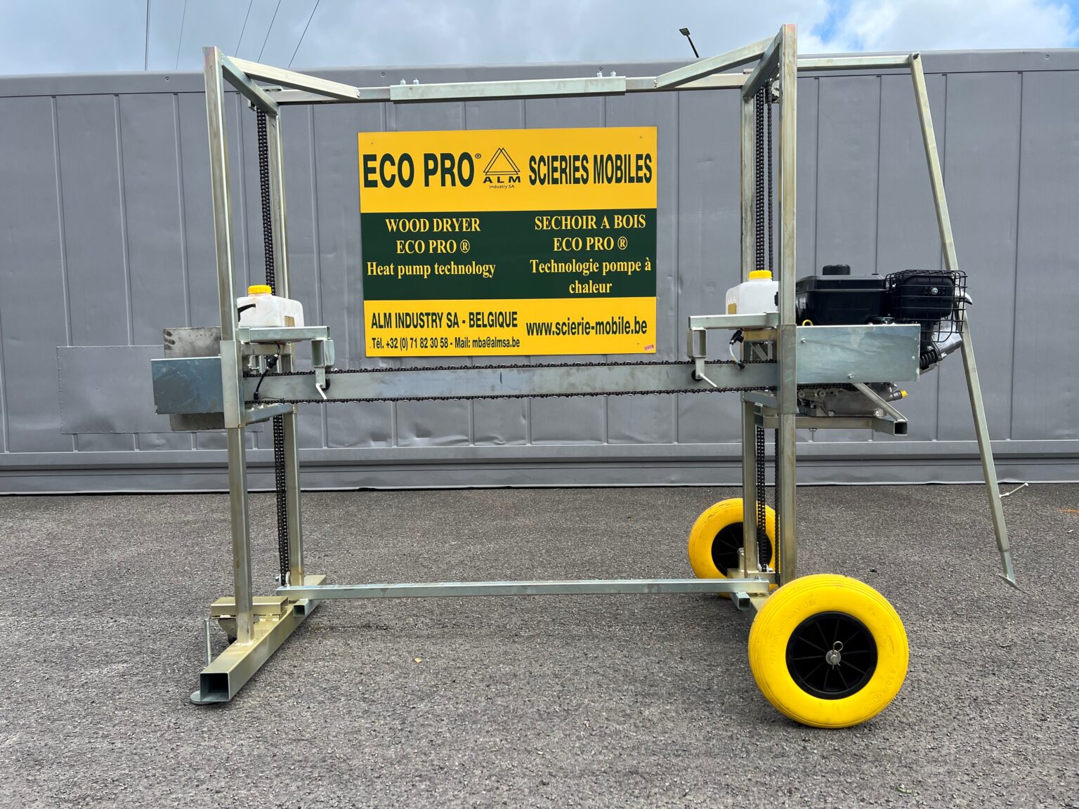 Stack Cutter EcoPro® : Mobile package cross cut saws EcoPro® - Scierie ...